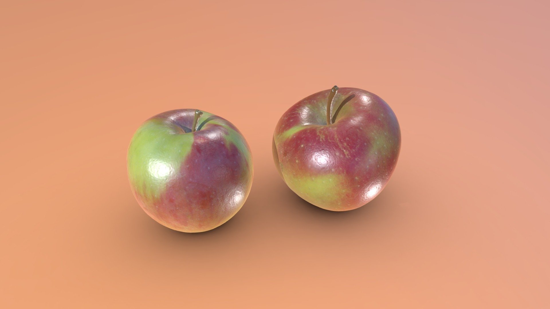 Red Green Apples 3D Scan - Buy Royalty Free 3D model by Arkify 3D ...