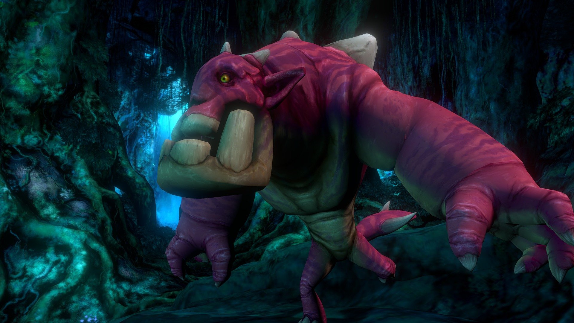 Red Hydra - 3D model by Jo Kawaguchi (@jobog) [96e4e99] - Sketchfab