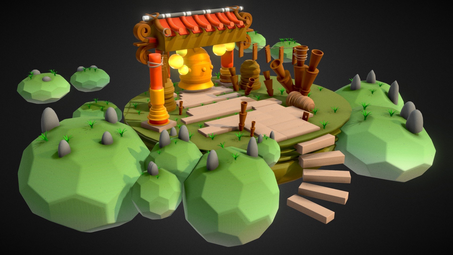 Ancient God Threshold - 3D model by ESDA Solo (@solo2) [96e56fe ...