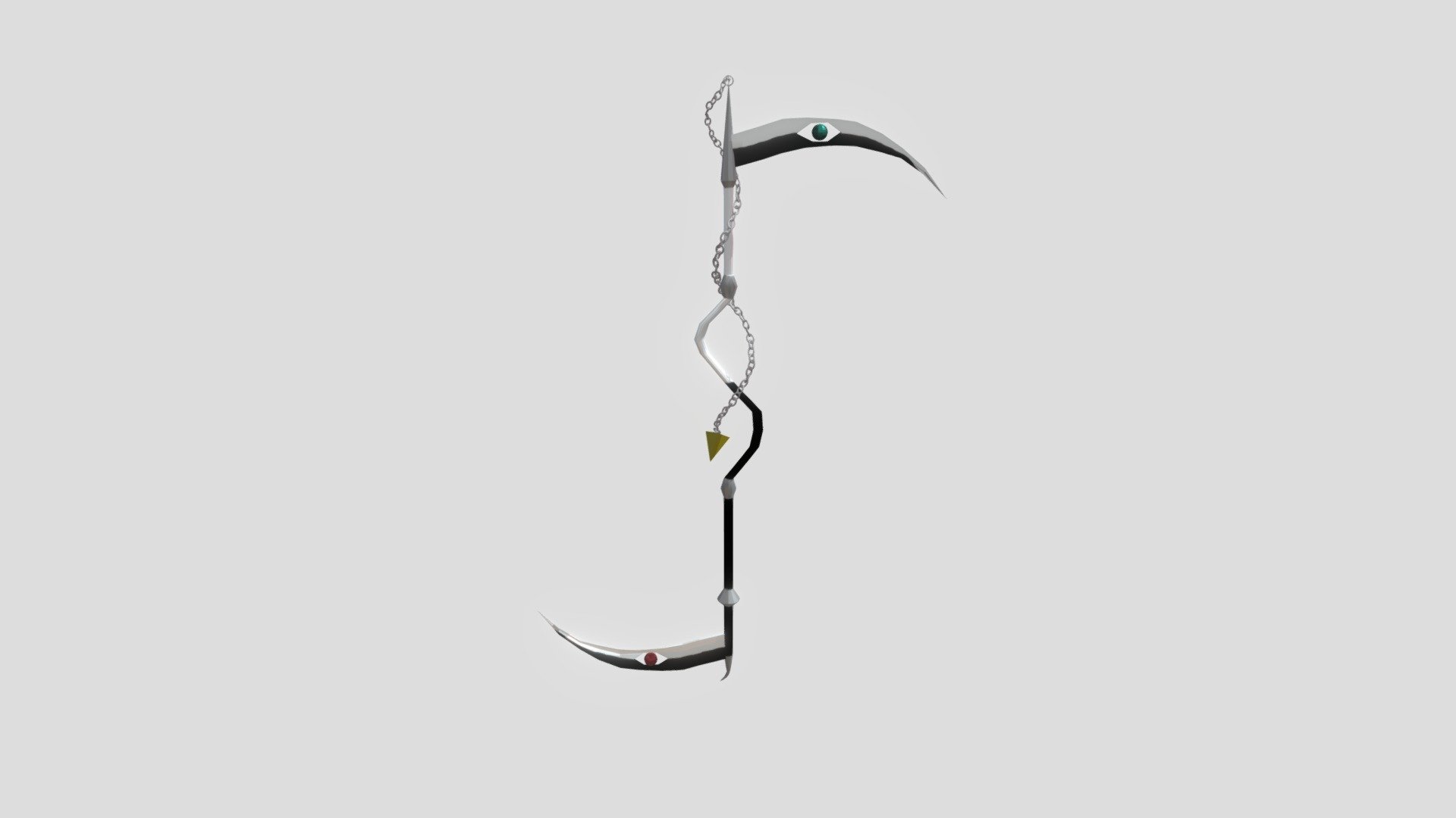 Duality scythe - 3D model by Jae (@Pzyckos) [96e59f4] - Sketchfab
