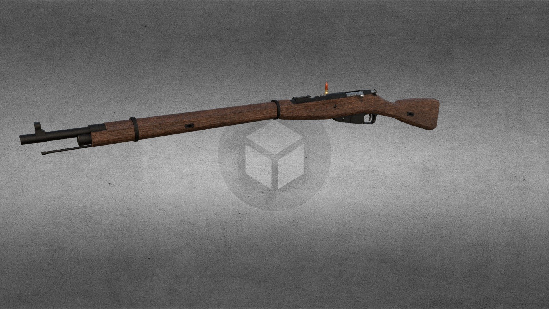 Mosin-nagant - 3D model by Kasra Homayoni Afshar (@KasraHomayoniAfshar ...