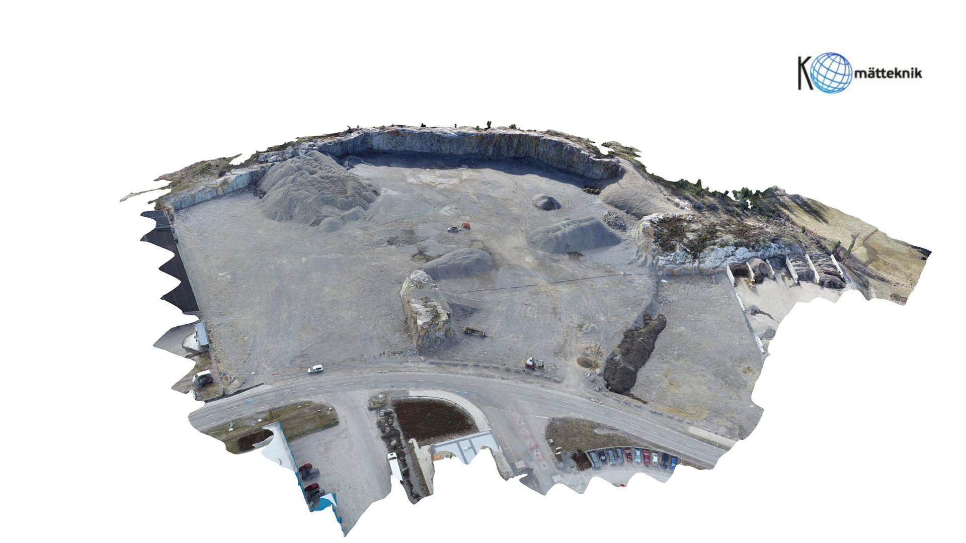Stone quarry - 3D model by KO Mätteknik (@komatteknik) [96e6996 ...