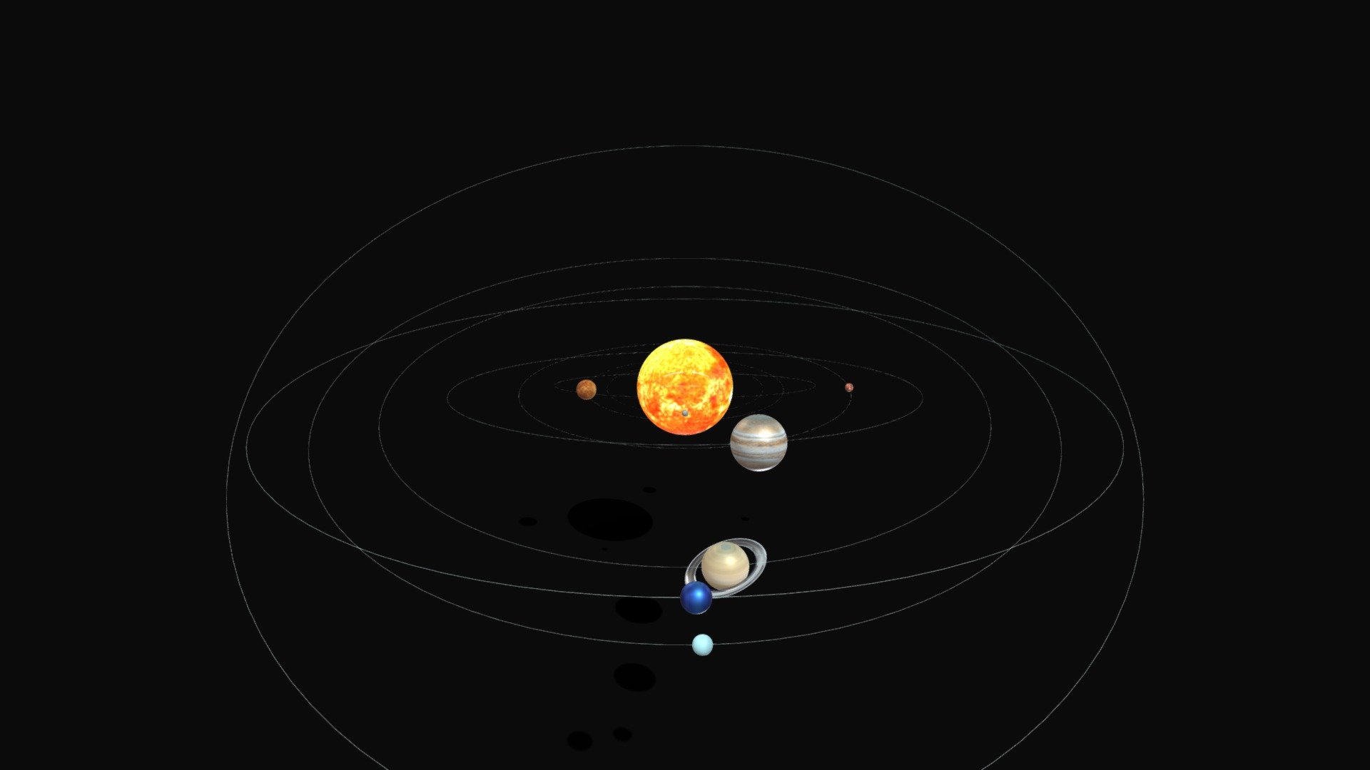 Solar system - Download Free 3D model by dannzjs [96e7017] - Sketchfab