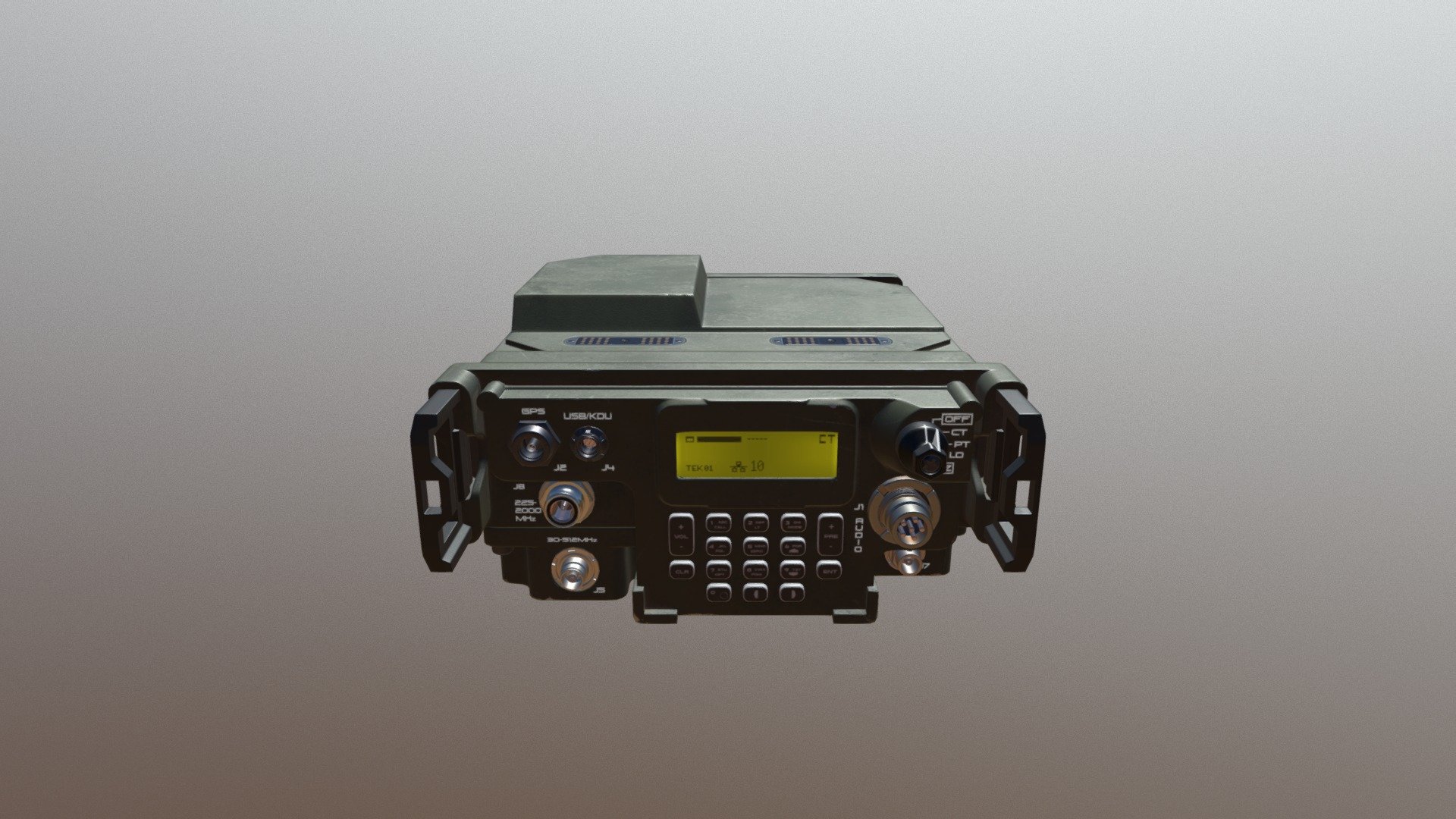 Tactical Radio - 3D model by portalsurfer [96e7569] - Sketchfab