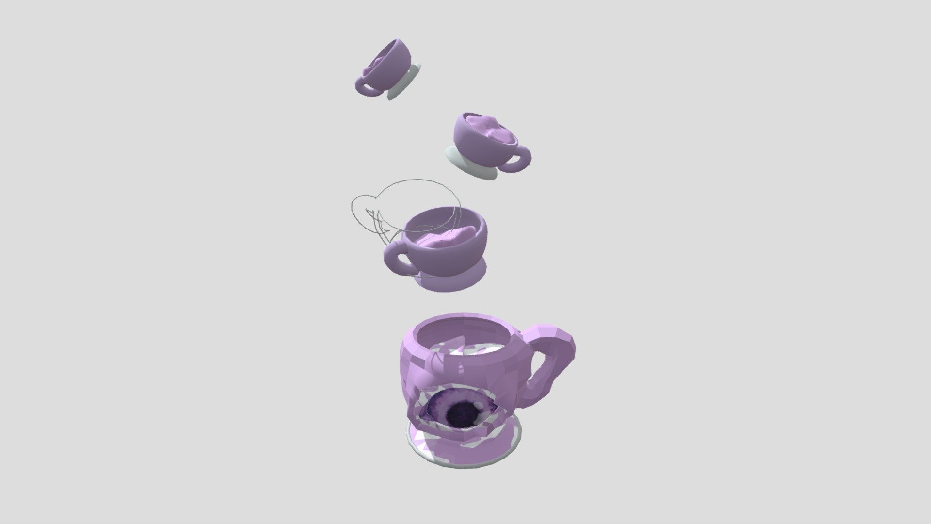 Eyeful of Tea TEst - 3D model by vubblechi (@sachiruaya) [96e7708 ...