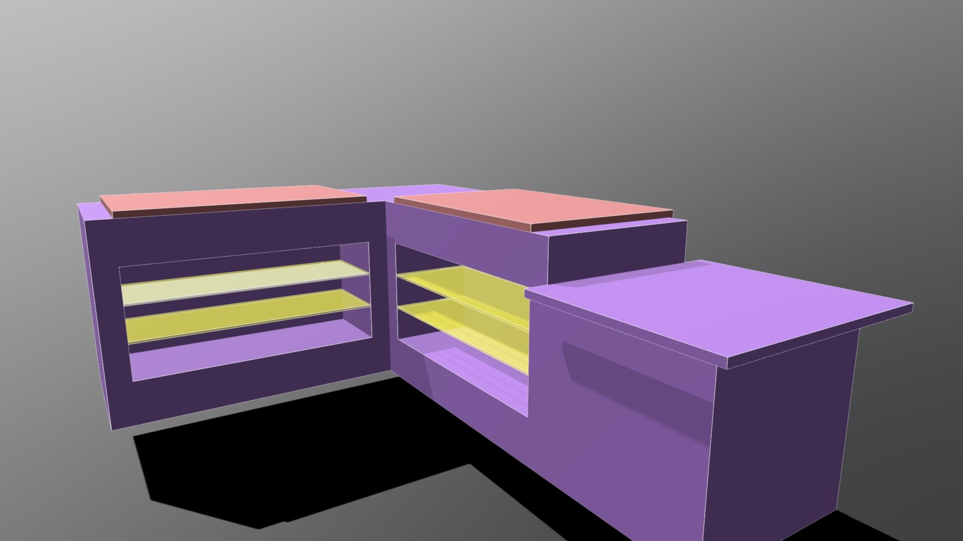 mostrador - 3D model by ivanpena [96e7a43] - Sketchfab