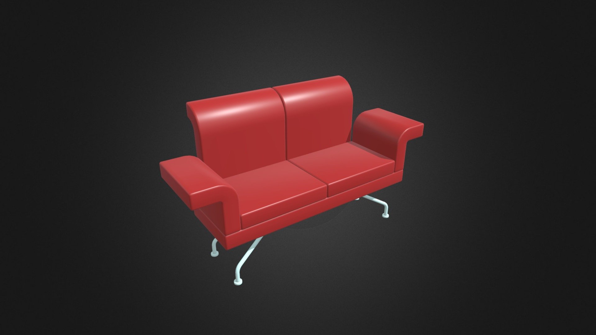 Simple Sofa Model - Buy Royalty Free 3D model by Sandeep Choudhary ...