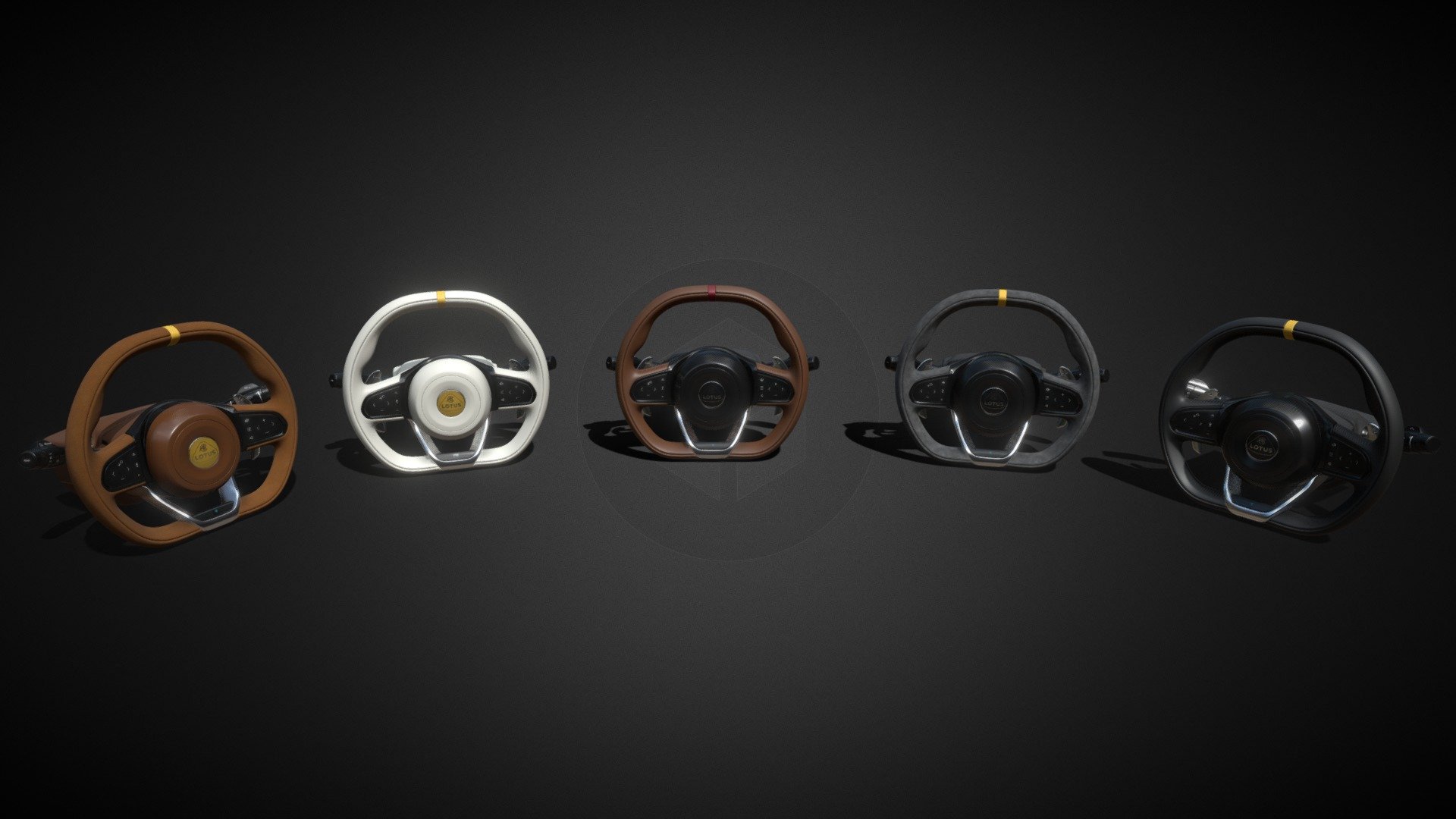 Lotus Emira steering wheel set 4 version - Buy Royalty Free 3D model by ...
