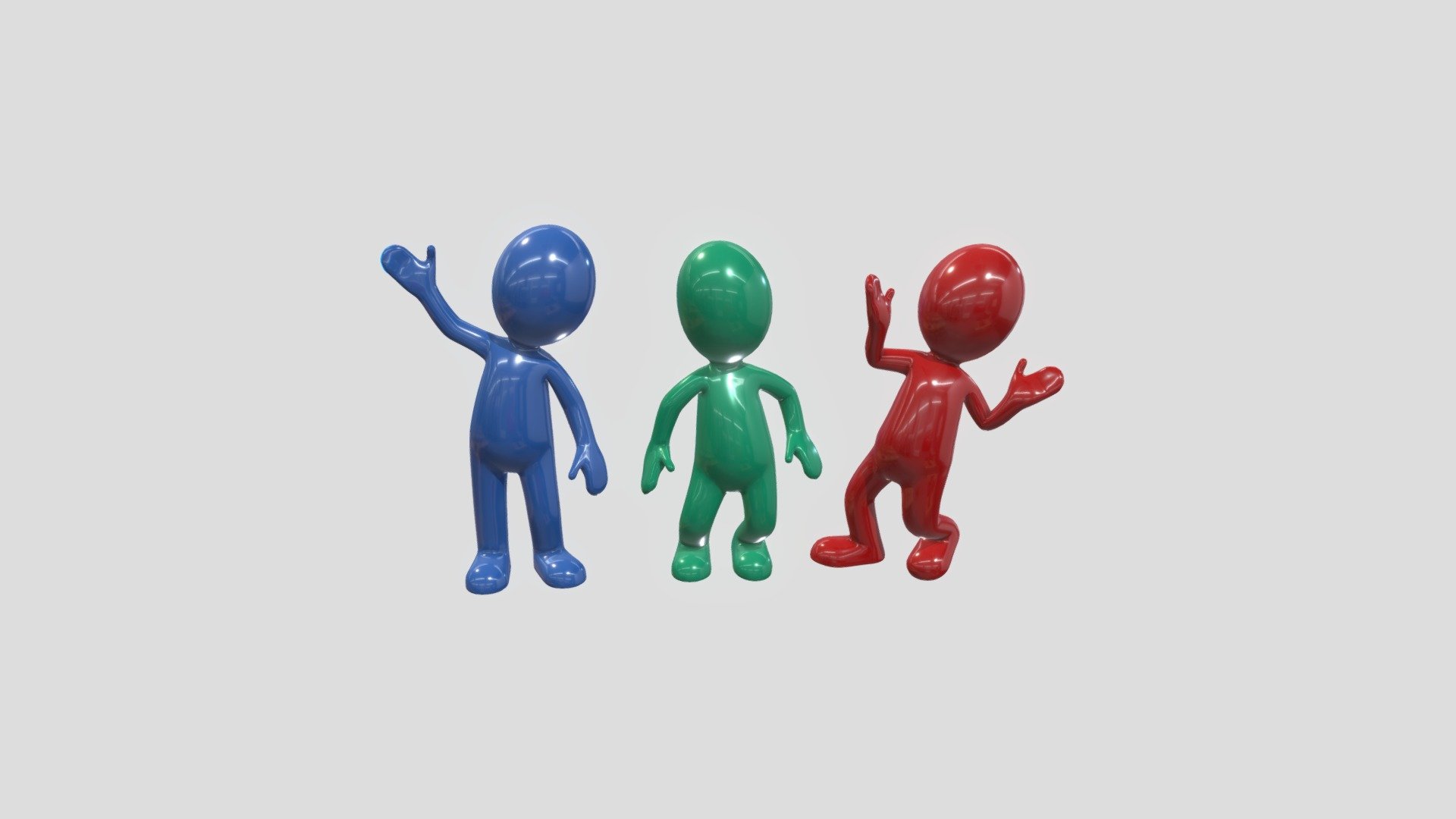 Blue_Green_Red - 3D model by ArmandoCamero (@A_C3D) [96ea5c9] - Sketchfab