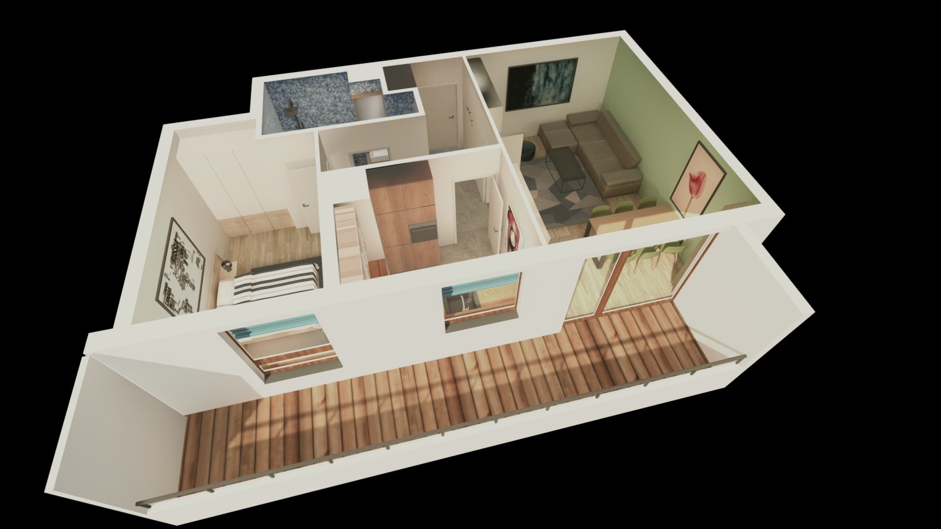 Saska F 1 29 - 3D model by aplus [96eb2d2] - Sketchfab