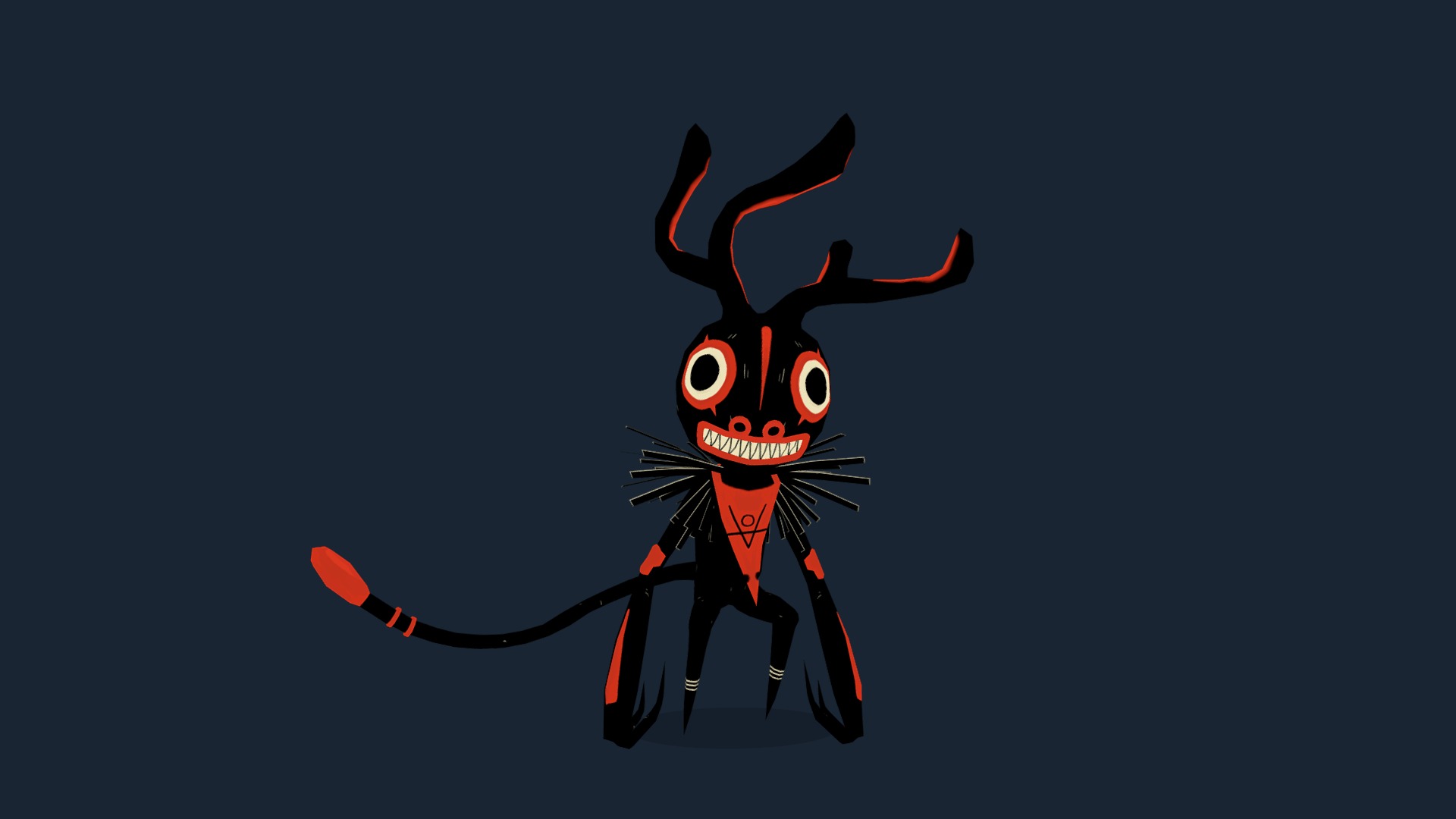 Monkey Demon - 3D model by Eriction (@erictahiri) [96ec056] - Sketchfab