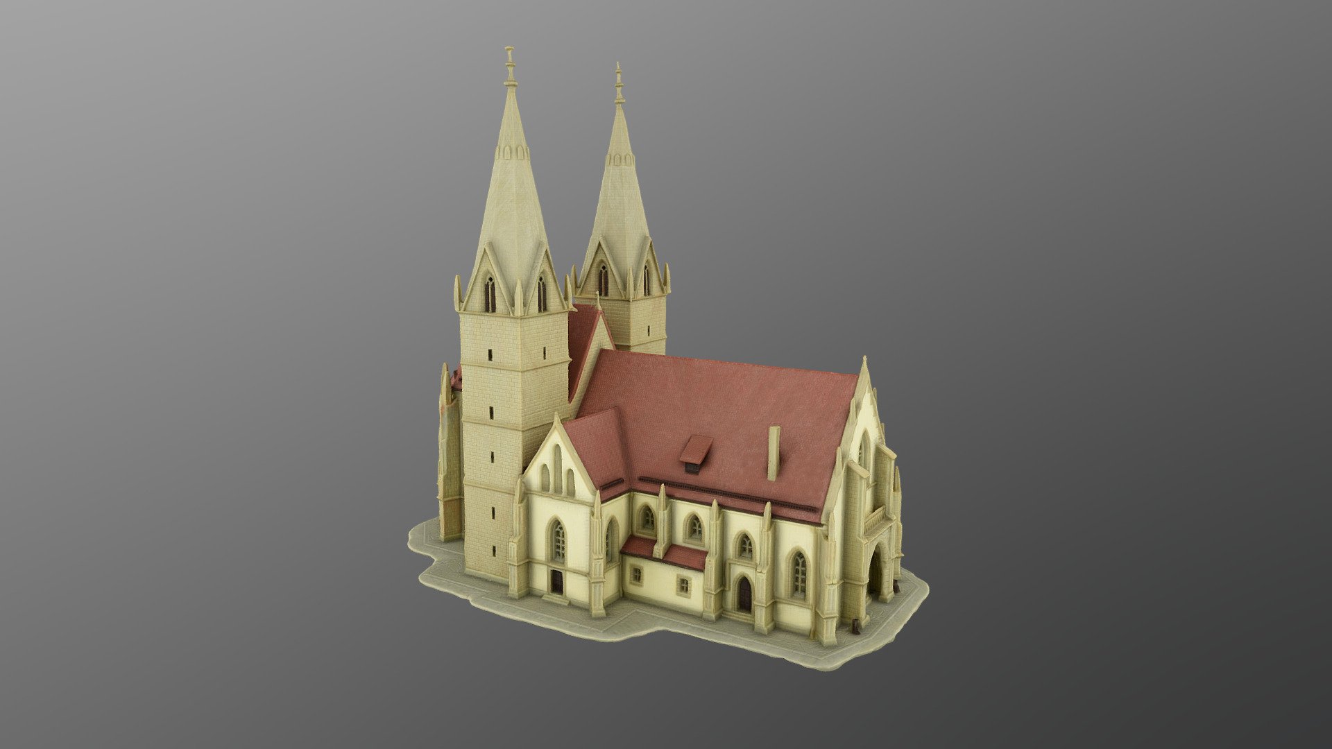 Church model train Märklin H0 - Buy Royalty Free 3D model by ...