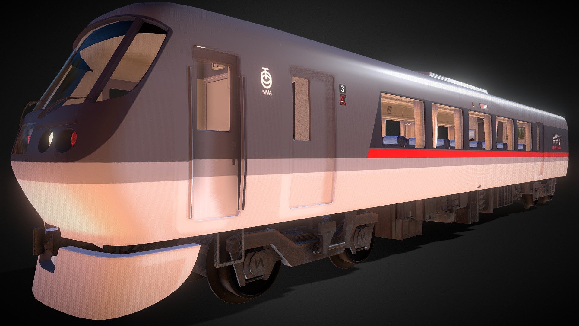 JR Train 0001 - Buy Royalty Free 3D model by animod [96ecd8e ...
