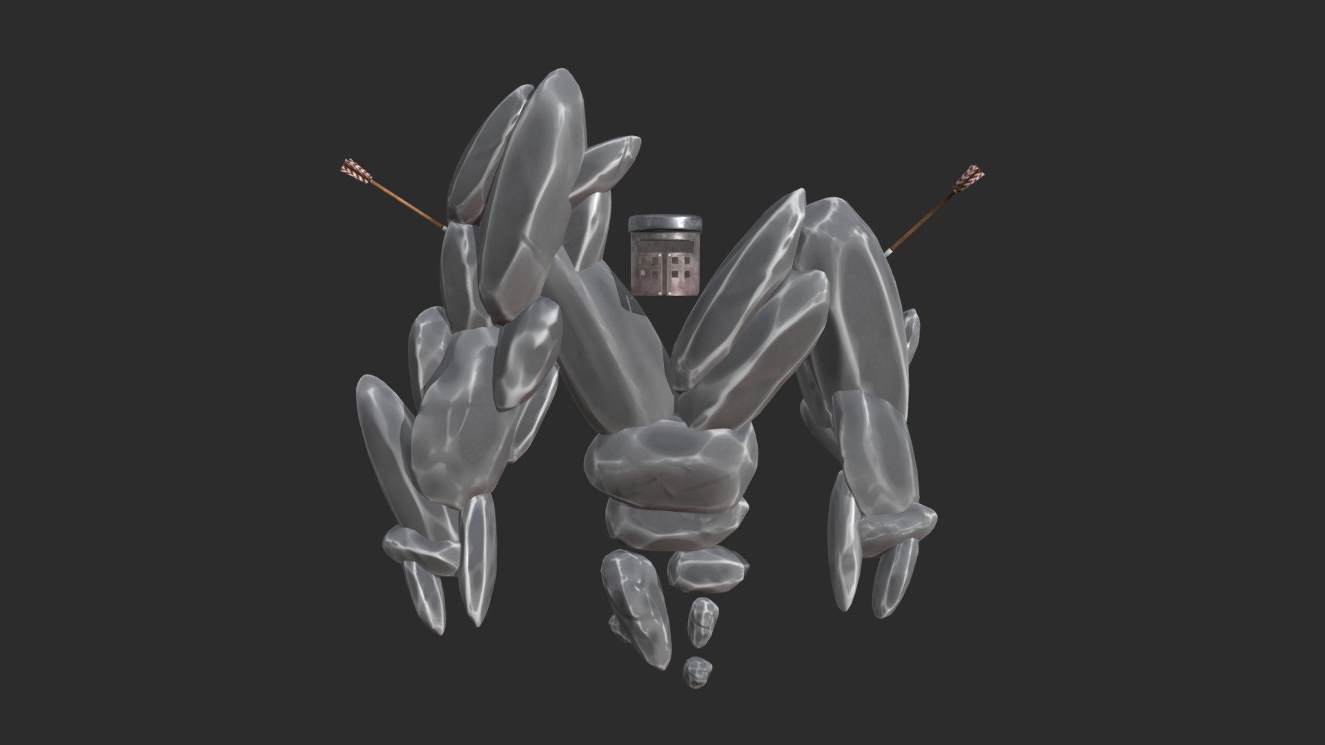 Rock knight Golem - 3D model by dav20497993 [96f0306] - Sketchfab