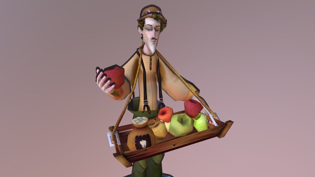 Appleman - 3D model by cellardoor [96f03f7] - Sketchfab