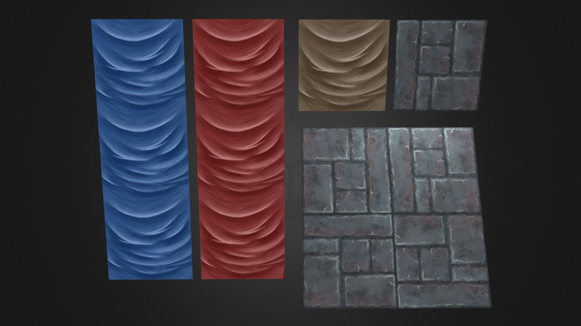 Handpainted Texture-Atlas 02 - 3D model by Kafu Dev (@kafudev) [96f1adb ...
