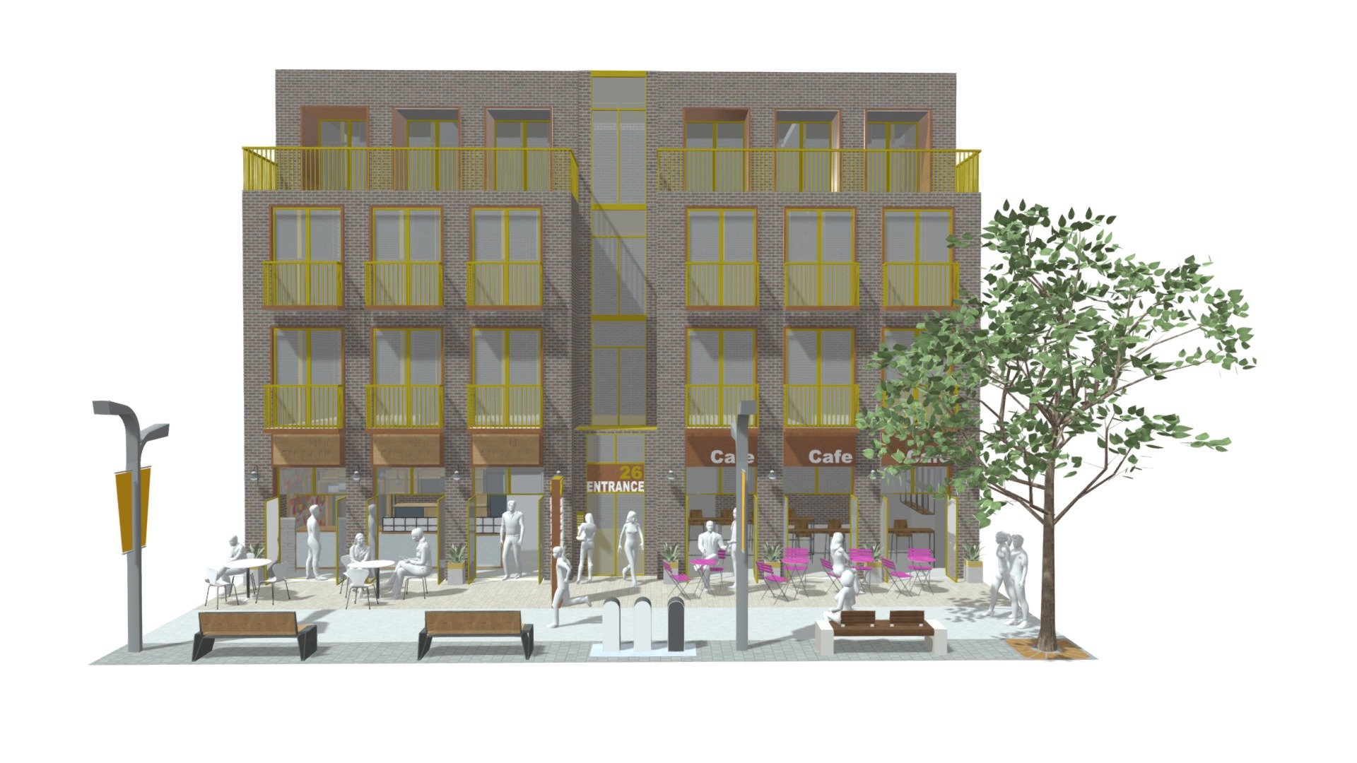 active ground floor model - 3D model by Capita Place (@capitaplace ...