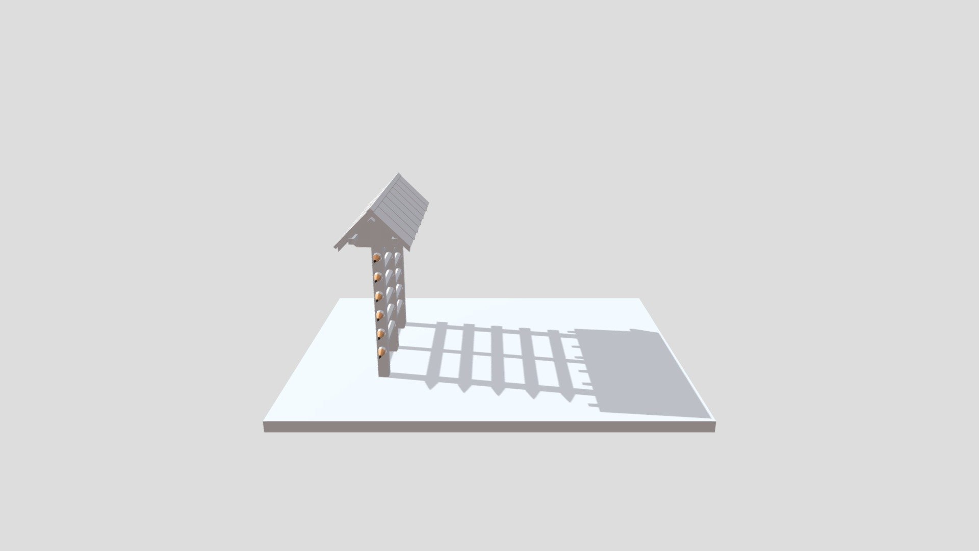 Kozolec - 3D model by Kyper [96f42f7] - Sketchfab