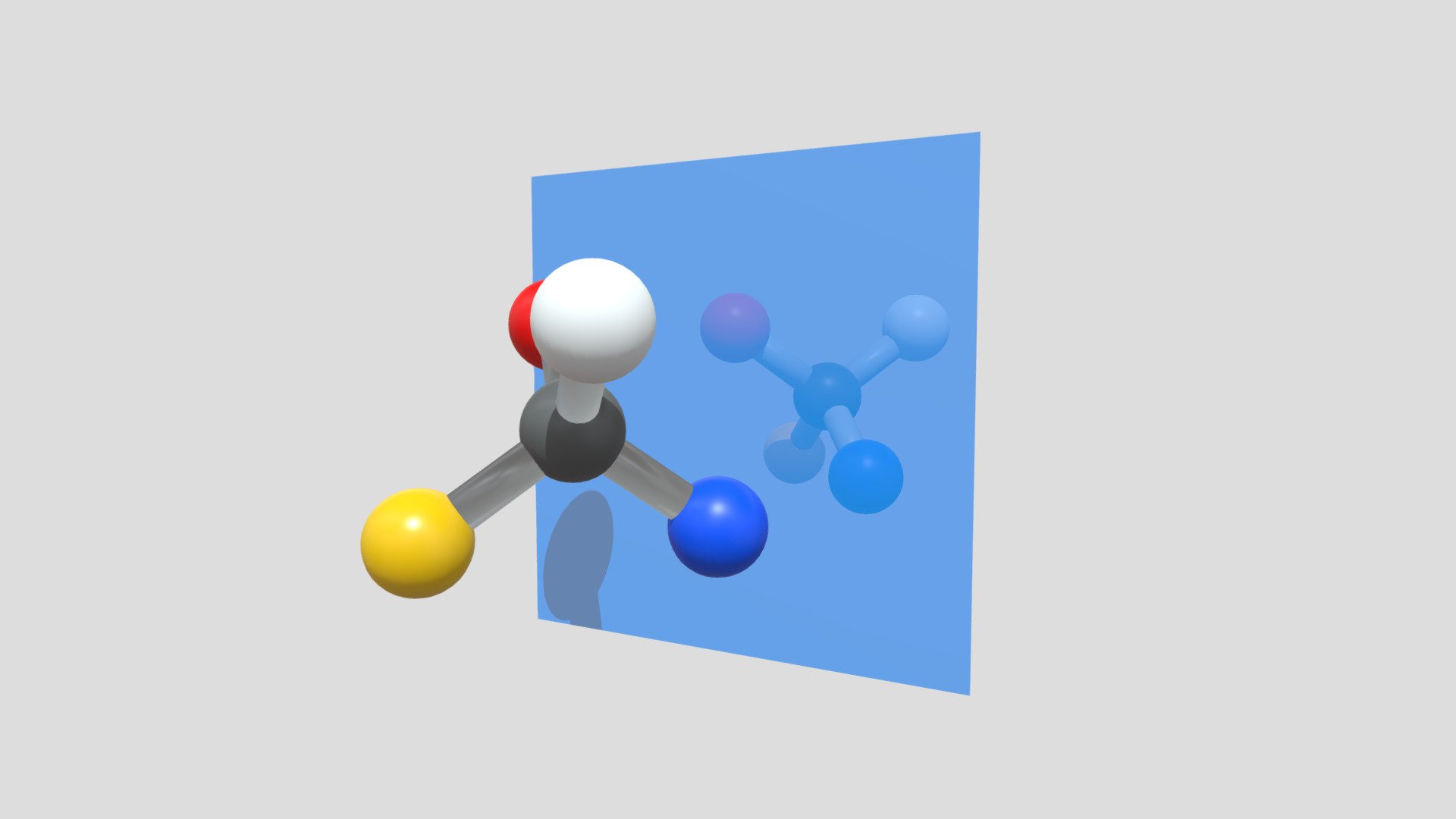 symmetry elements - mirror plane m - 3D model by krz.lewinski [96f451c ...