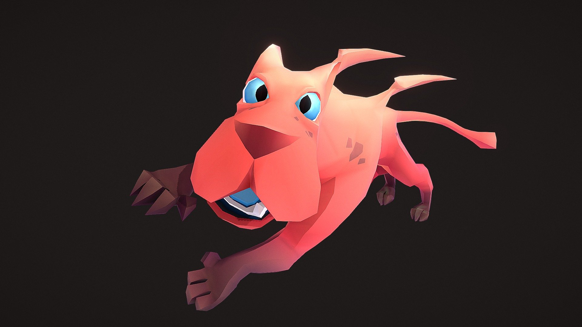 Infernal Dog - 3D model by Paul Merrell (@paulmerrell) [96f4d9c ...