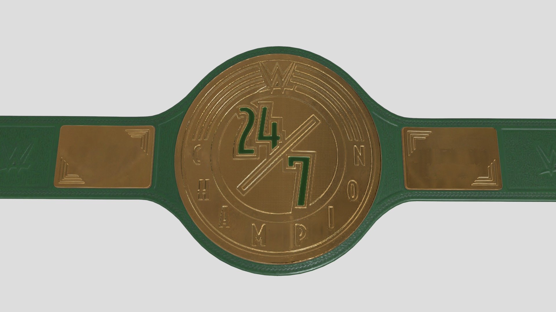 WWE - 27 7 BELT - Download Free 3D model by RadioactiveAG [96f63a9 ...