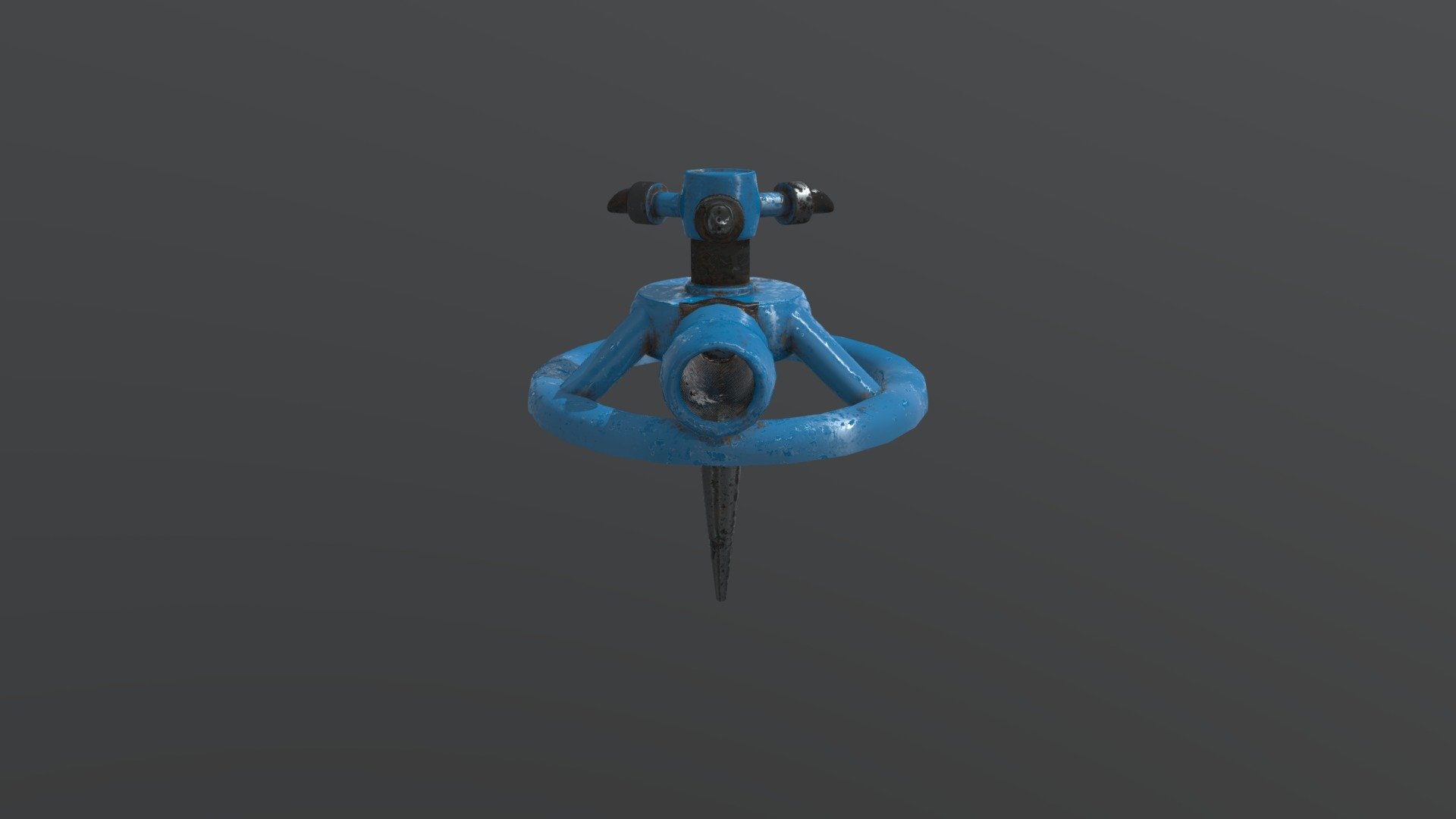 Lawn Sprinkler - Download Free 3D model by Simon Laisné (@350rdlc.sl ...