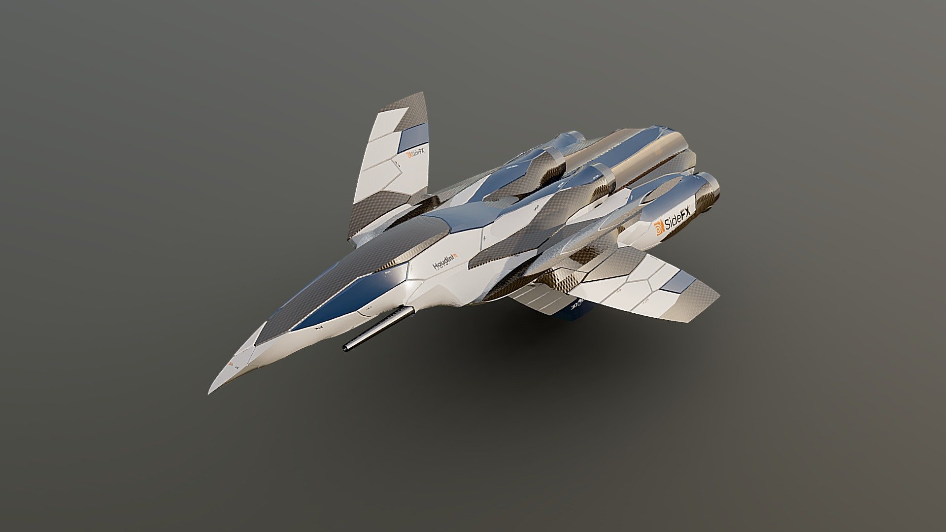 Procedural Hard Surface Modeling Test 10.024 - 3D model by asaito ...
