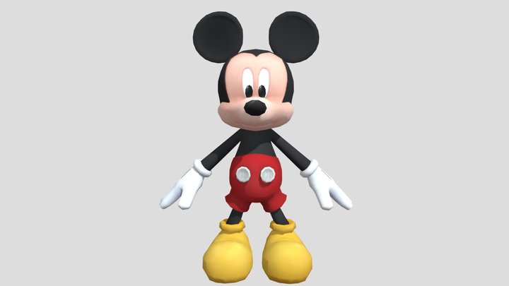 Mickey-mouse 3D models - Sketchfab