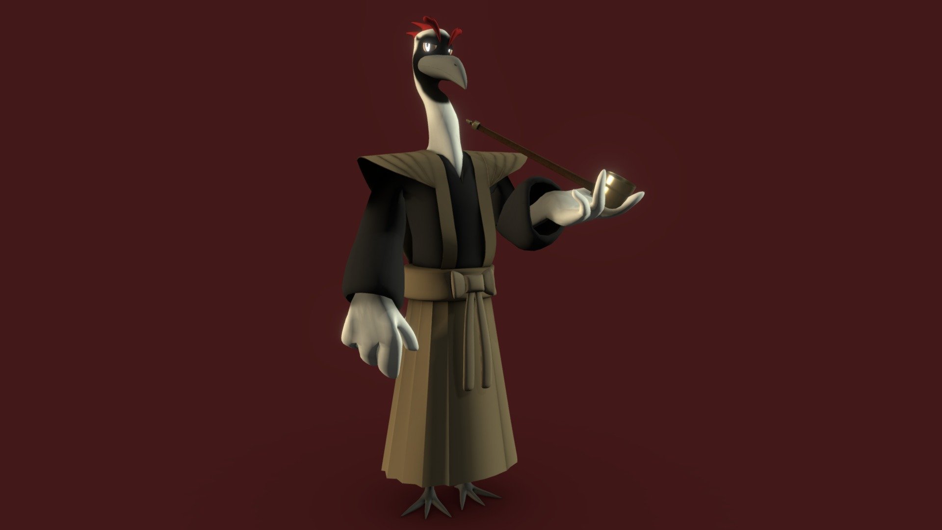 Hattori - 3D model by Geno (@genohwhirl) [96fd947] - Sketchfab