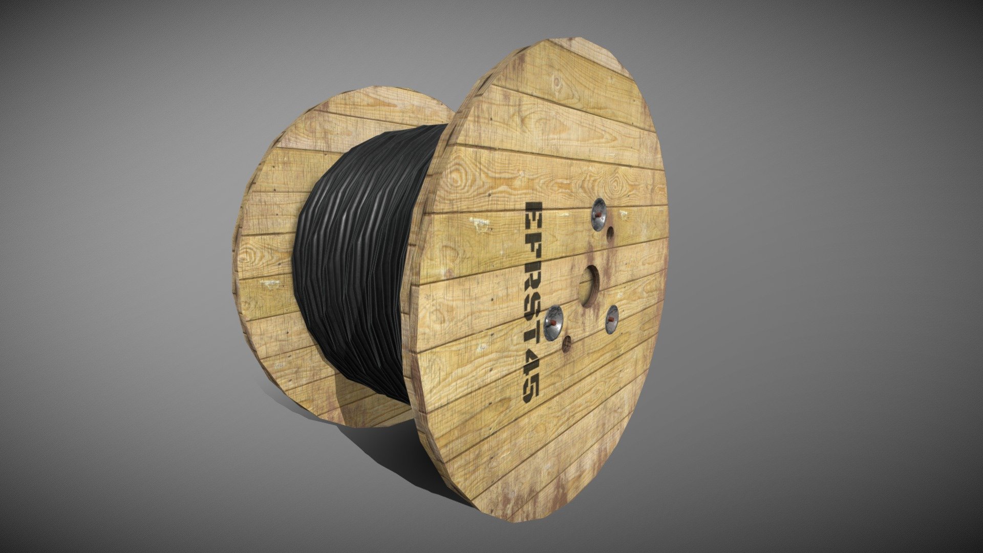 Cable roll - Type GTA V - Download Free 3D model by Max (@Max-7215 ...