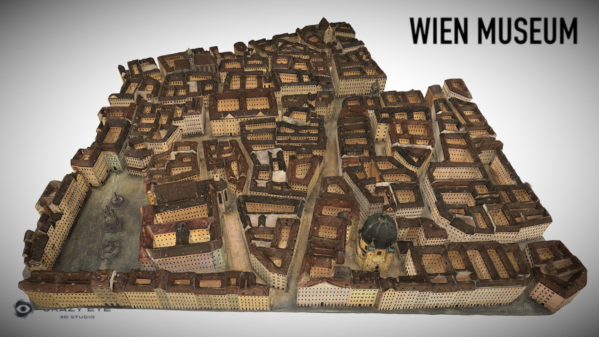 D: Wienmodell von Eduard Fischer 1852-1854 - 3D model by Crazy Eye ...