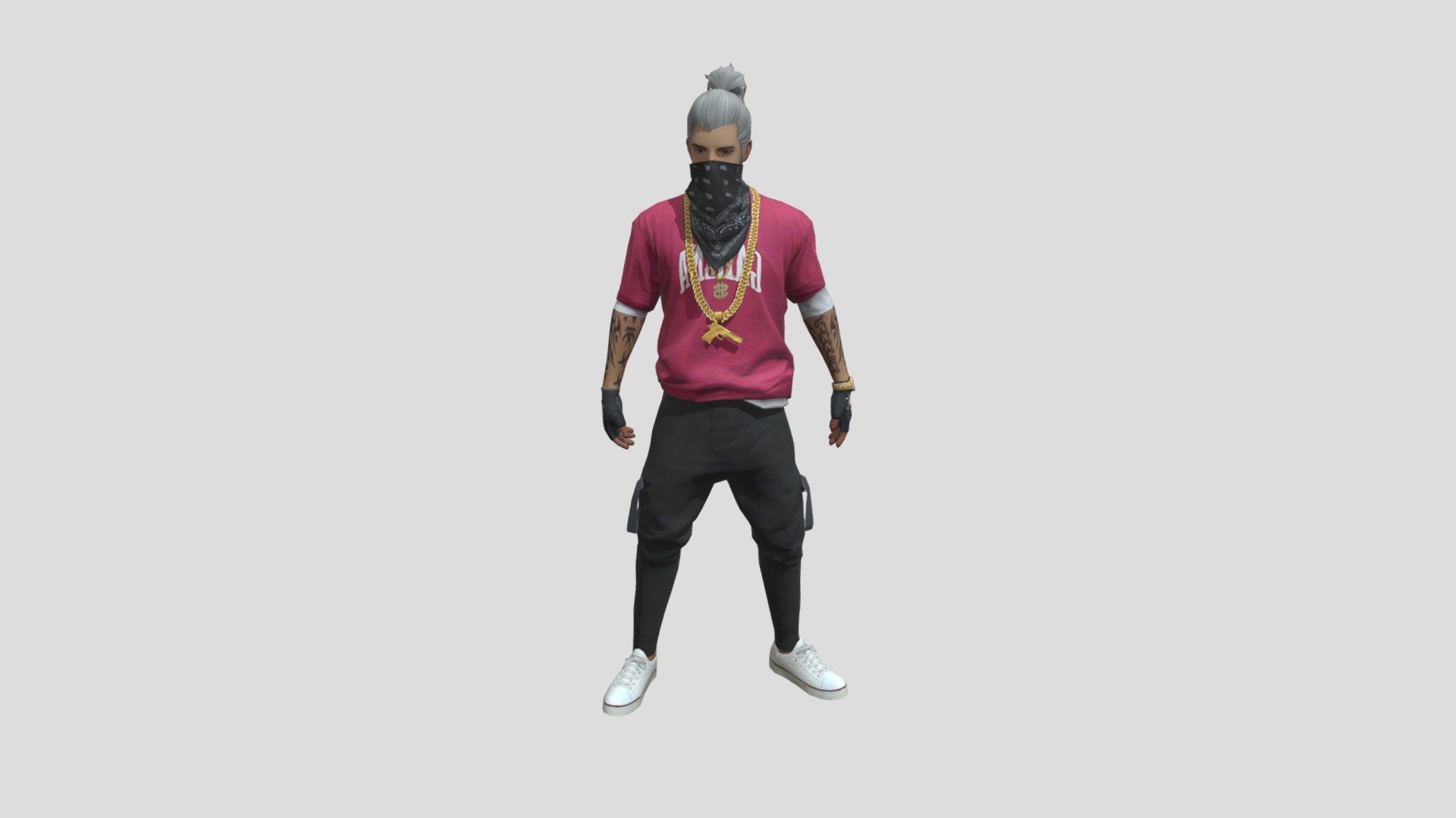 Freefire Hiphop 3d Model Done By Pace Gaming Ff - 3D model by Tasu ...