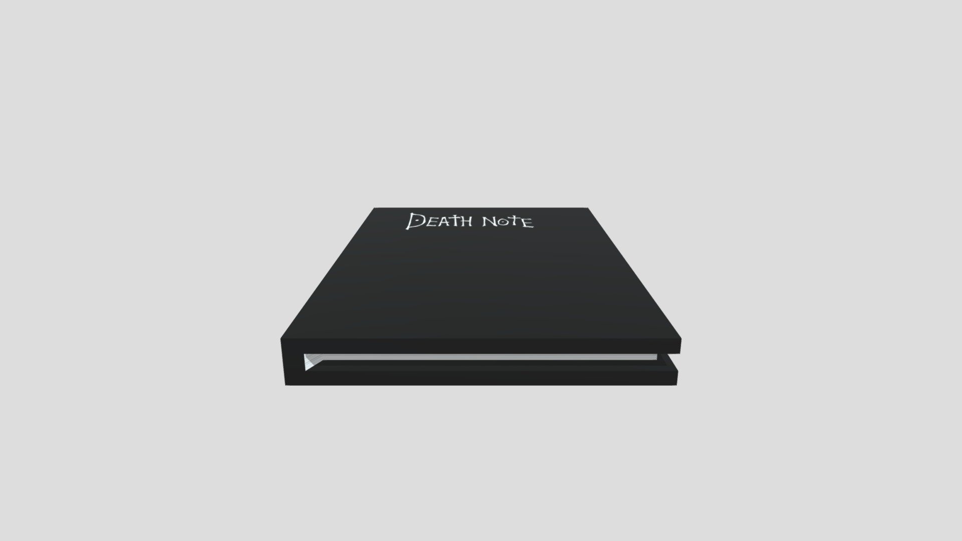 Death Note anime book fanart - Download Free 3D model by pedrohmm123 ...