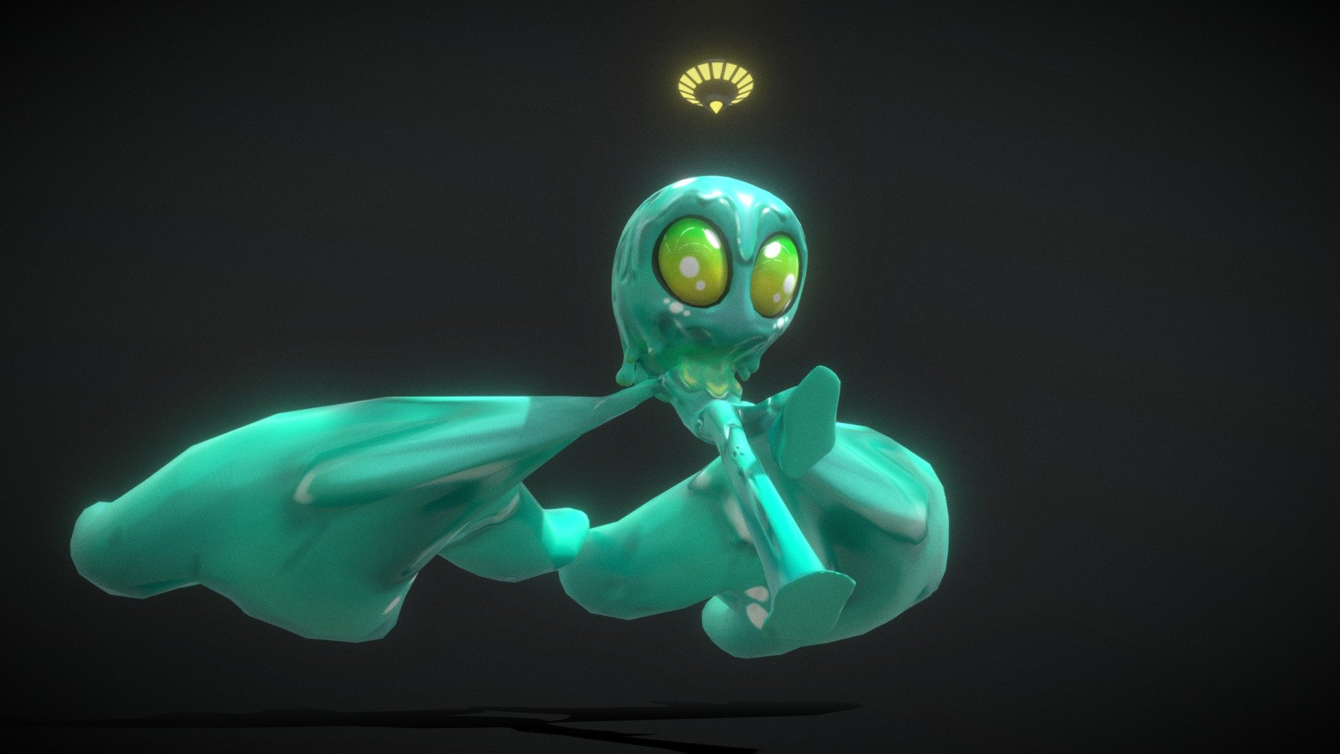 Stylized Slime Guy - 3D model by MagicHorizon (@CalangoTech) [97027cd ...