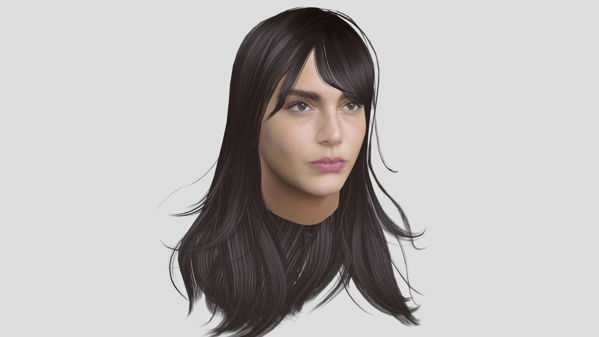 Beautiful Georgian Model Tako Natsvlishvili - Download Free 3D model by ...