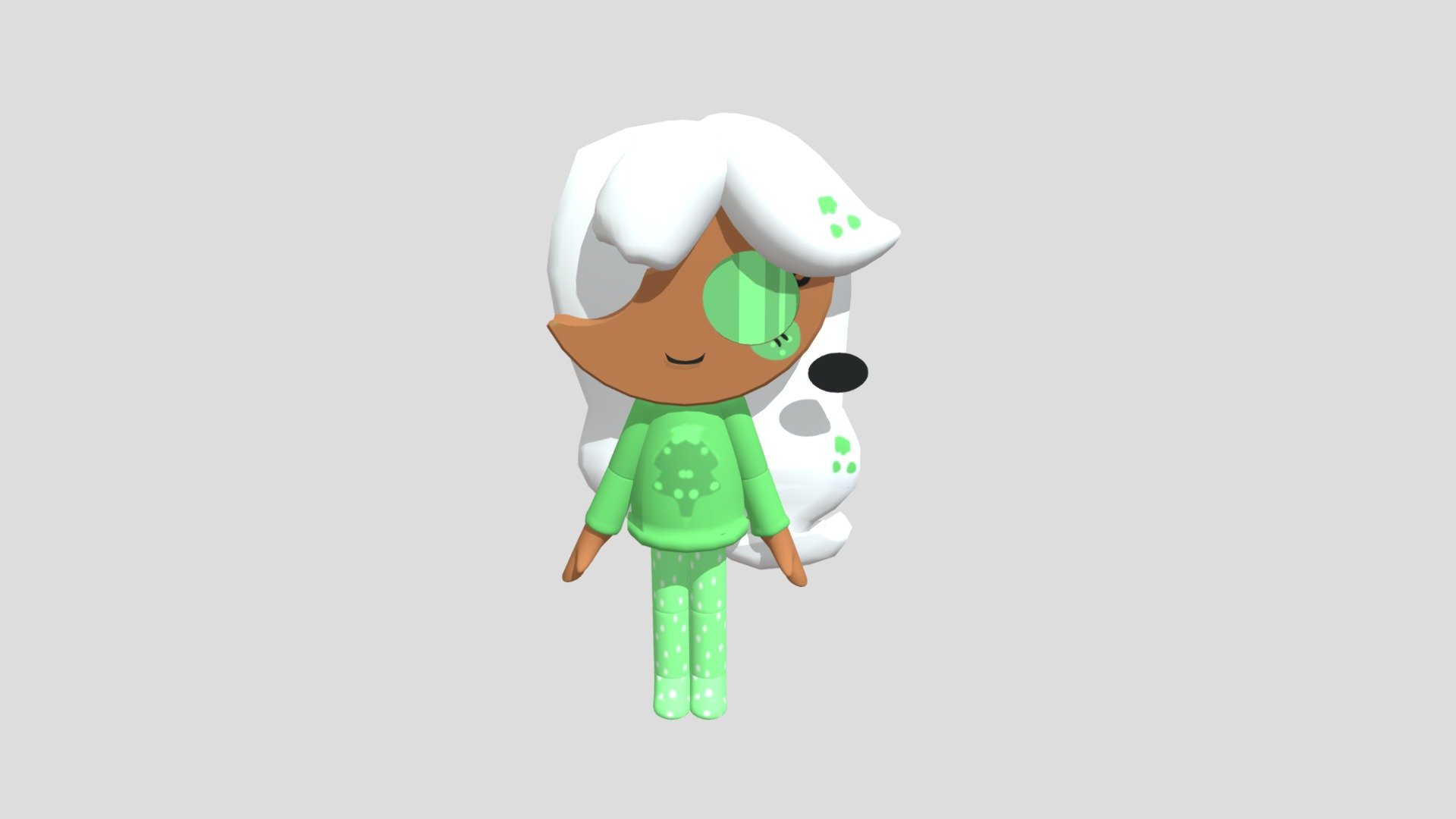 Ginger Minty Pine skin Dandys World - 3D model by R3DMCR ...