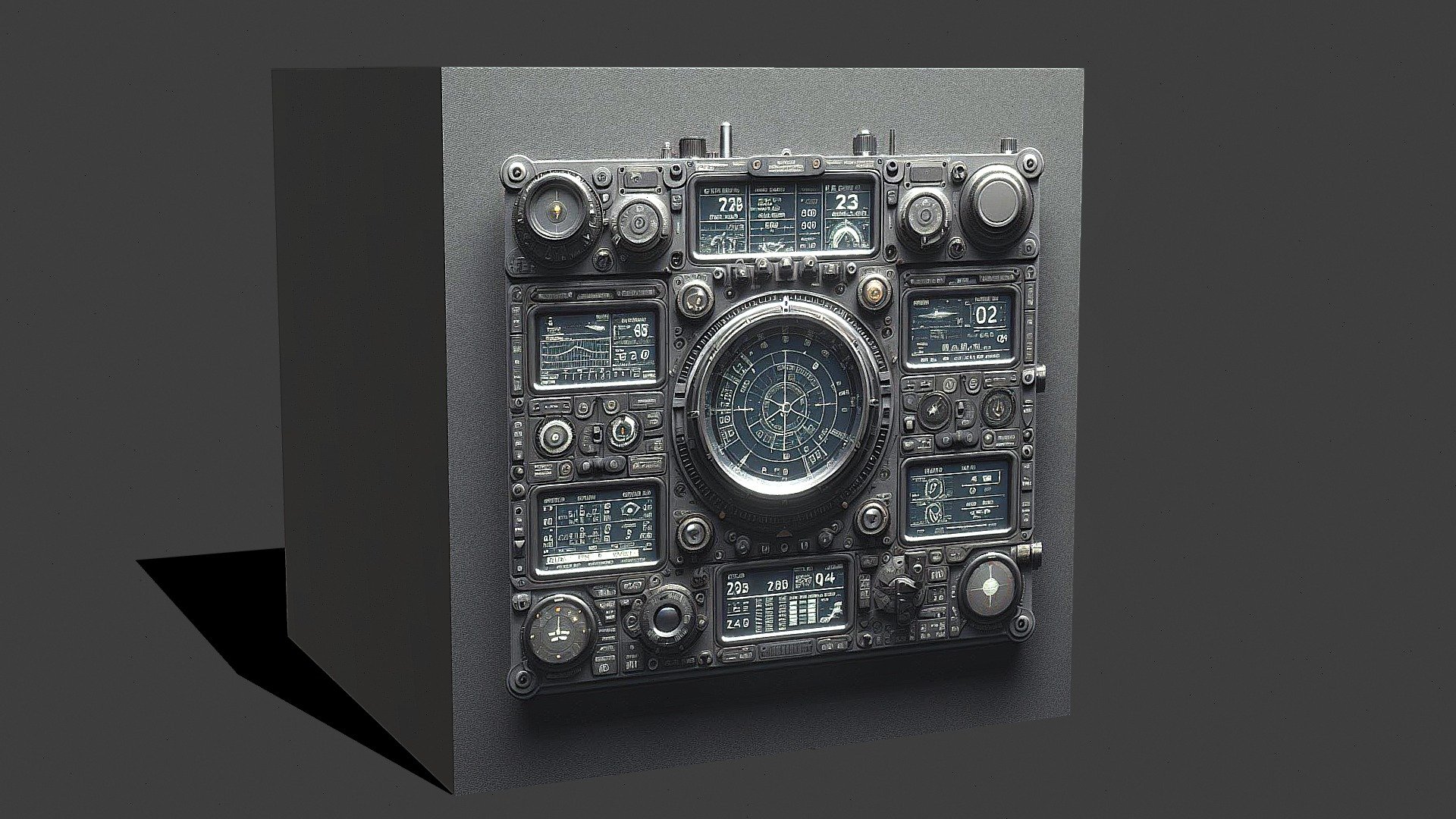 Future Radio 3D Model - 3D model by ₦₥₵ ฿₵ (@nmcbc) [9703e9f] - Sketchfab
