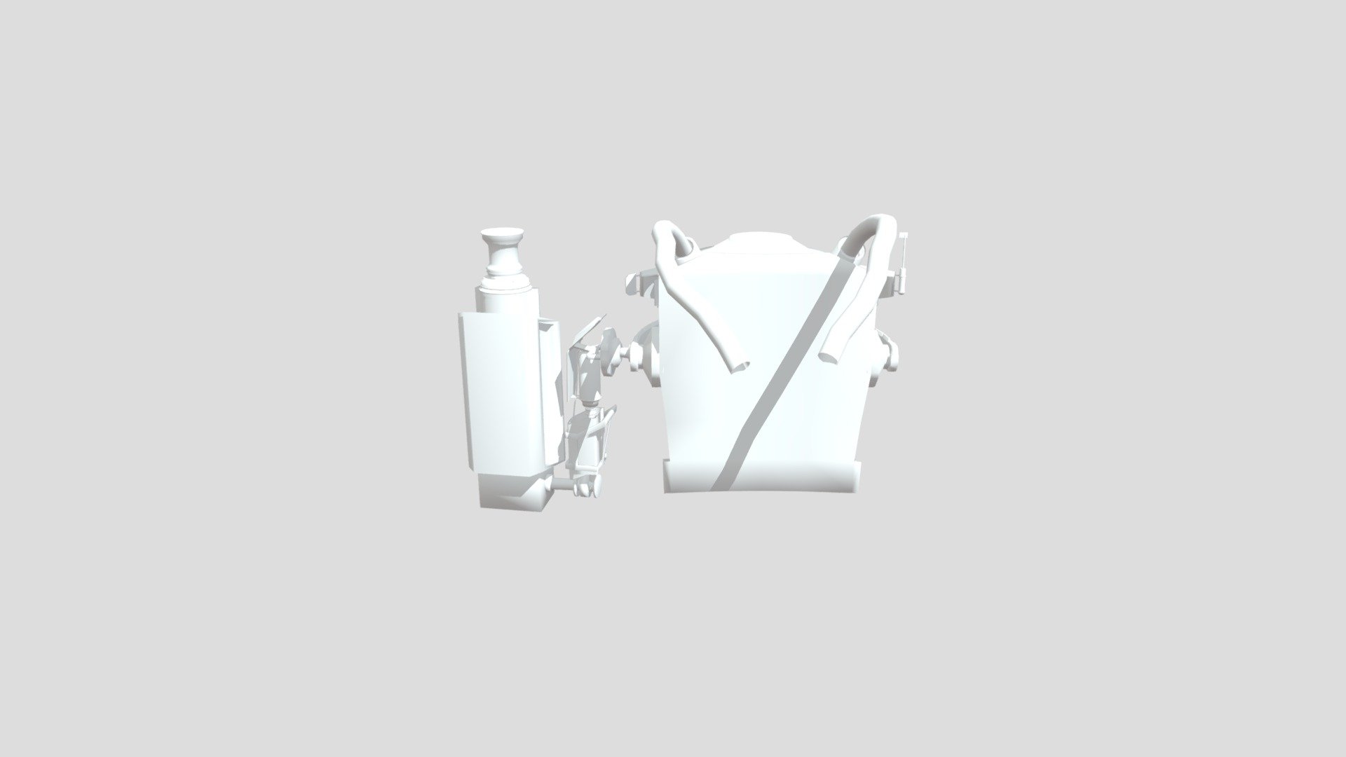 APE Augmented monkey backpack - 3D model by cronnos38 (@KRONOS38 ...
