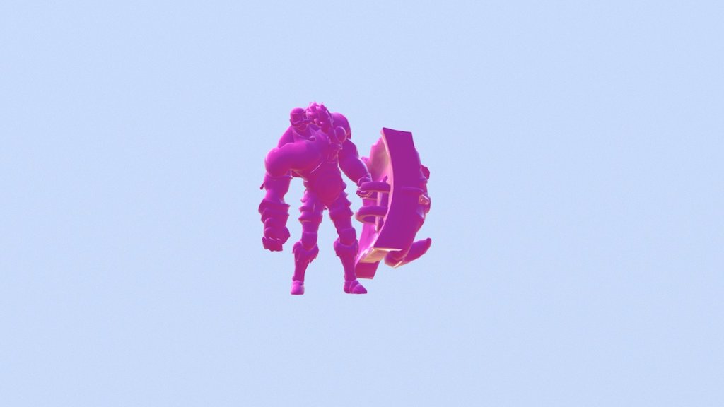 Braum O Attack - 3D model by singeon [9706603] - Sketchfab