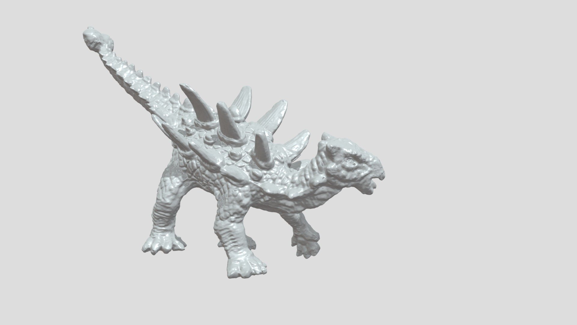 Stegosaurus scan by Seal - Download Free 3D model by 3DMakerpro ...
