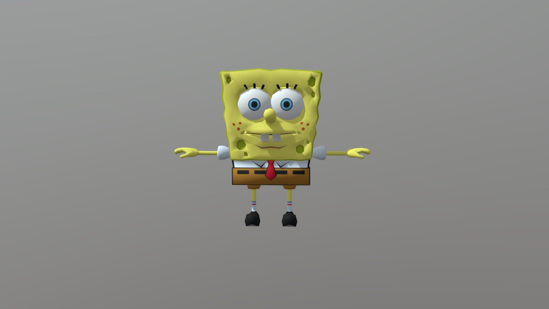 spongebob - 3D model by Mugman en inglés (@ediscocho4) [97091cb ...