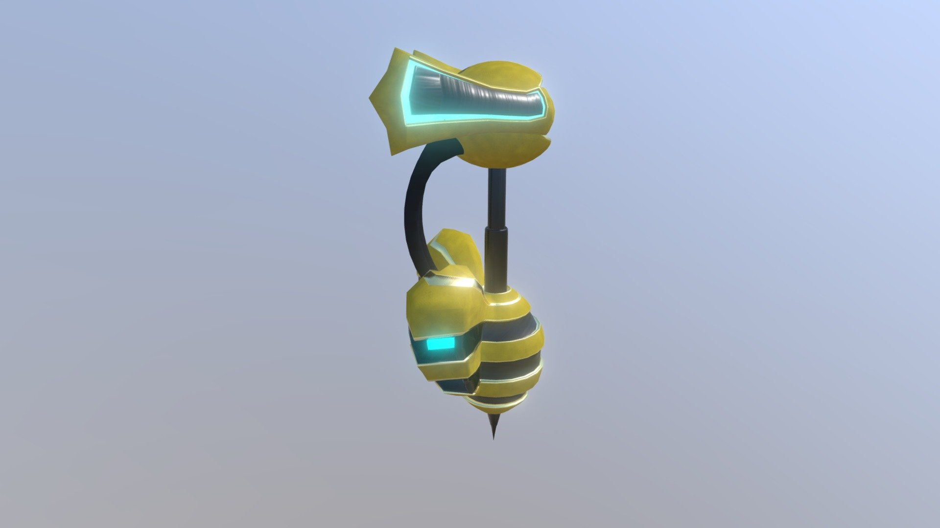 Custom Bee Drone - 3D model by vivianpolygon [9709202] - Sketchfab