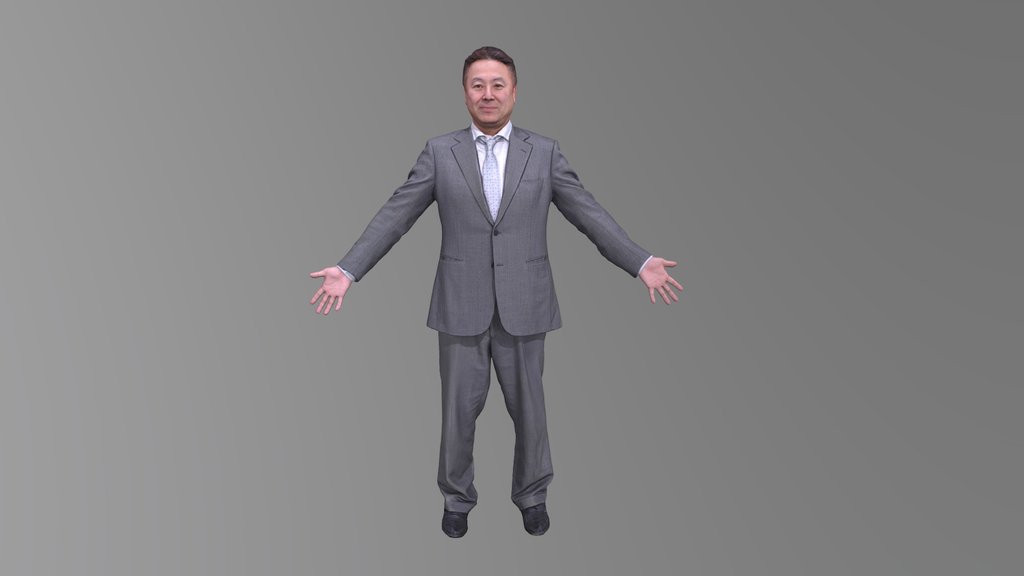Realistic A-pose and T-pose - A 3D model collection by Jungle Jim ...