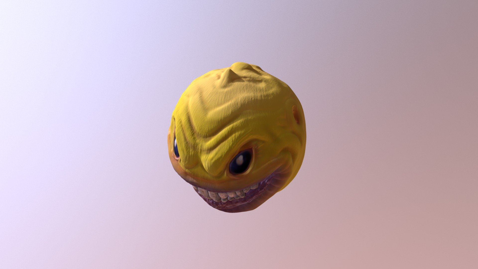 Pac Man - 3D model by D Maclean (@dmaclean) [970b57a] - Sketchfab
