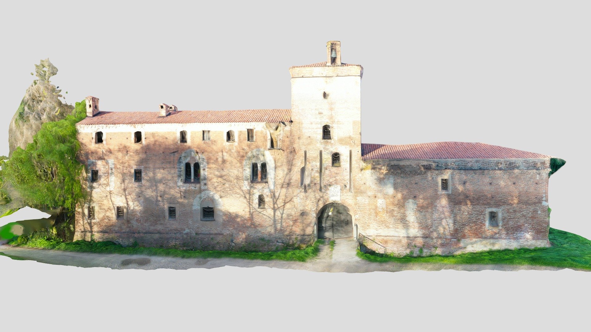 Moncalieri Castello de la Rotta - Download Free 3D model by Giorgio ...
