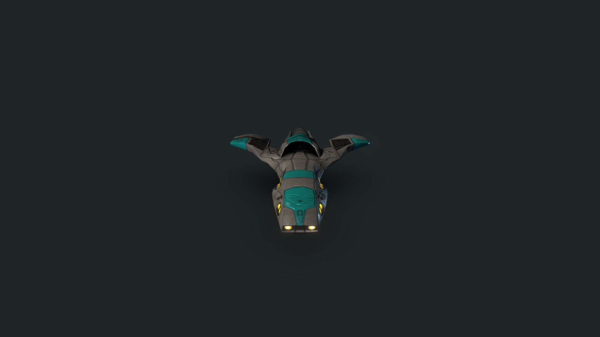 Gunship Corvette - 3D model by Sol (@SolFenty) [970b74d] - Sketchfab