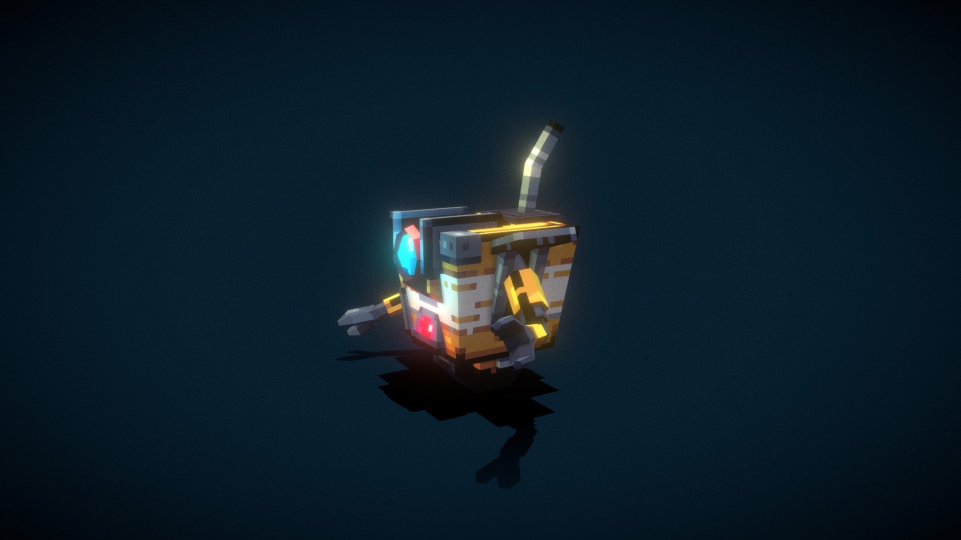 claptrap - 3D model by P_IX_L (@sbah64528) [970c800] - Sketchfab