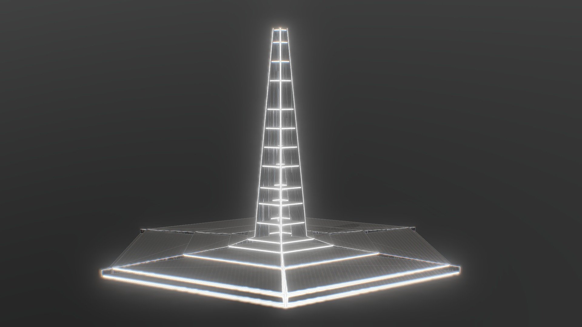 Hexagon Tower from FWD #30daysinVR 2018 - Download Free 3D model by ...