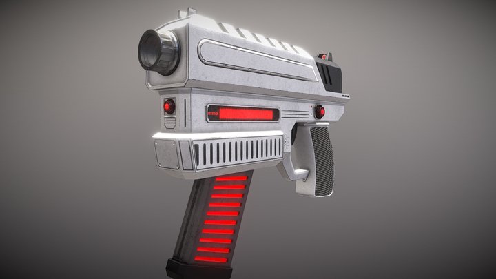 Lasergun 3D models - Sketchfab