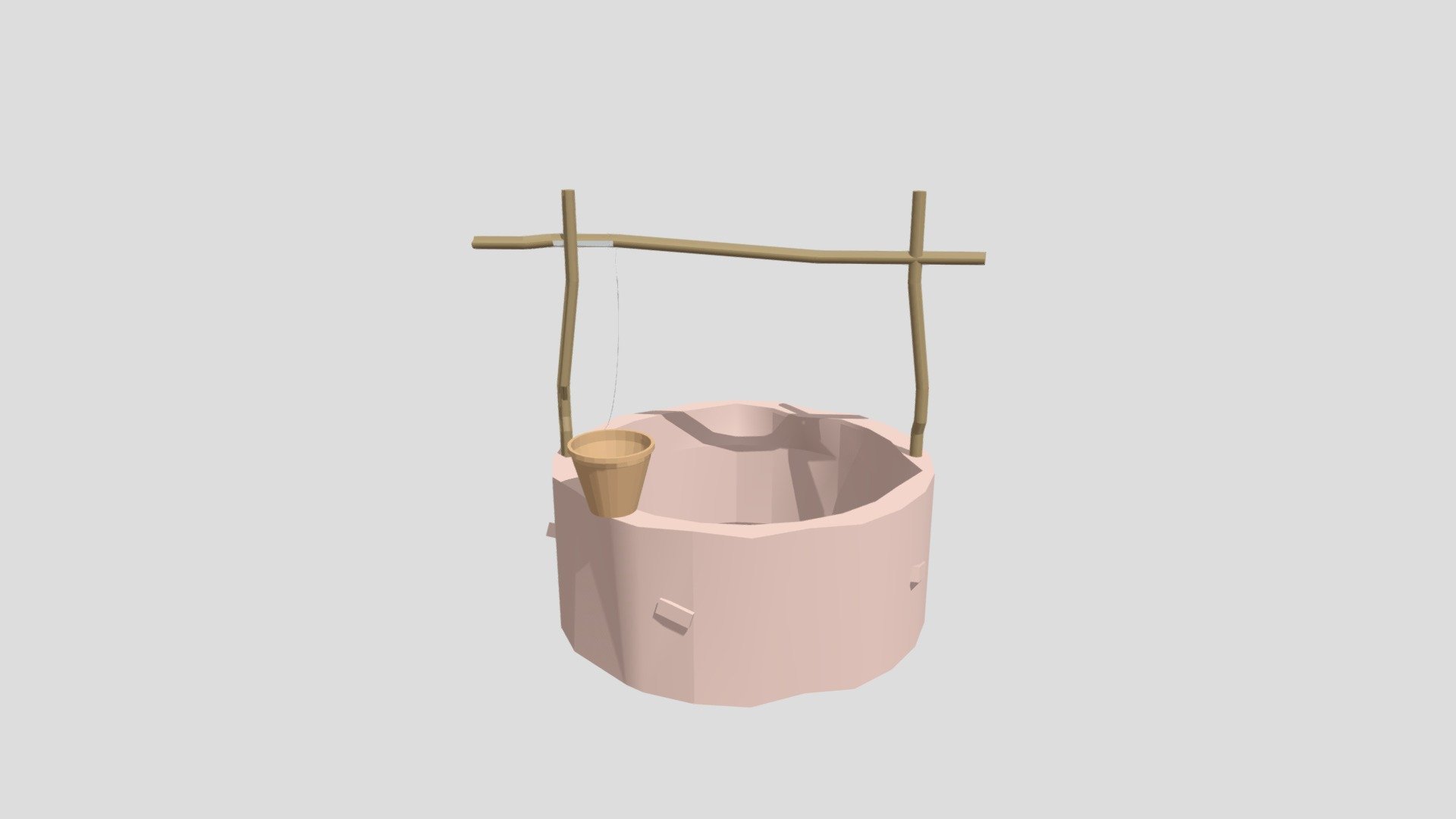 arca sumur kuno - 3D model by makrusnuransori [970db28] - Sketchfab